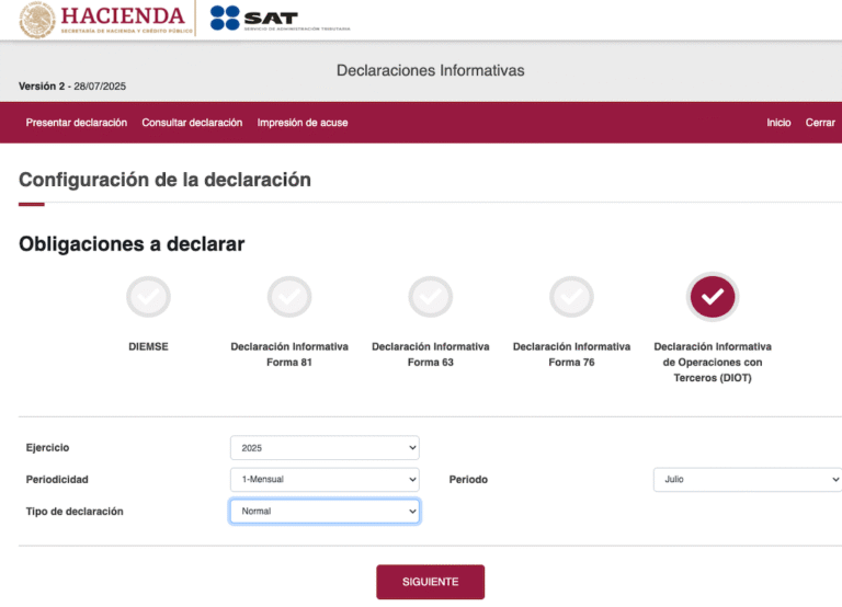 DIOT del SAT en 2025: Obligados, plazos y multas aplicables - ContadorMx
